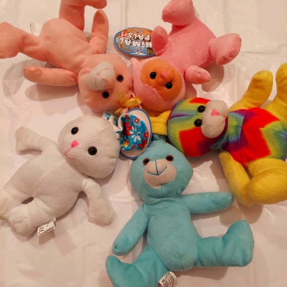 Animal Pals | Toys | Set Of 5 Animal Pals Childrens Stuffed Animals ...